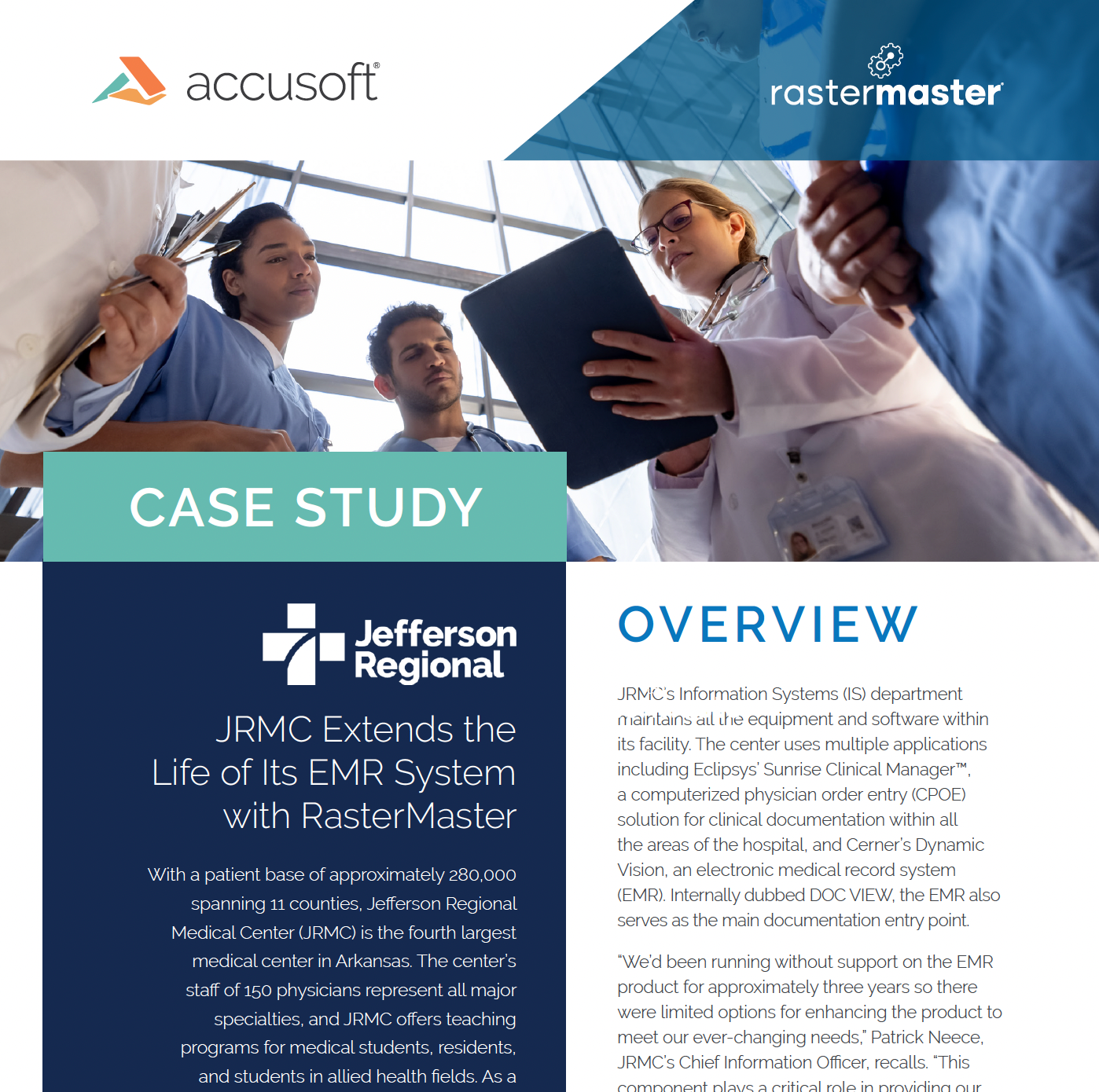JRMC Extends the Life of Its EMR System with RasterMaster | Accusoft